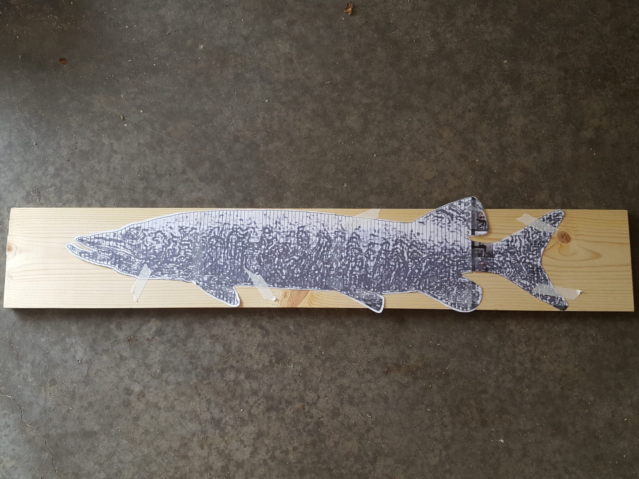 DIY Muskie Hat Rack | Tylynn M