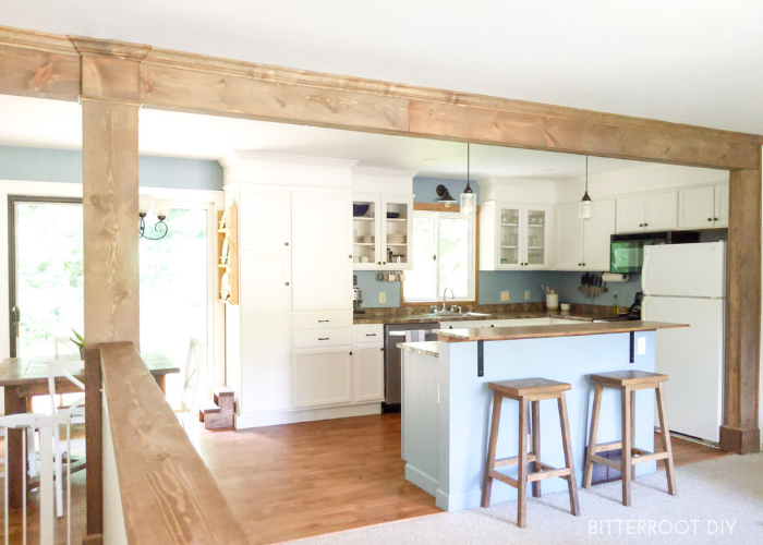 Modern Rustic DIY Kitchen Makeover Reveal | Tylynn M