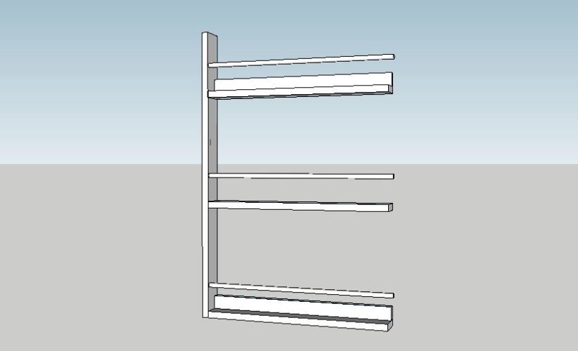 Wooden Wall Plate Rack | Tylynn M