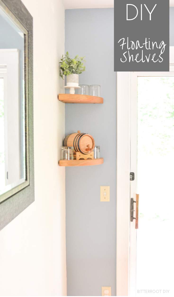 Round Floating Corner Shelves | Tylynn M