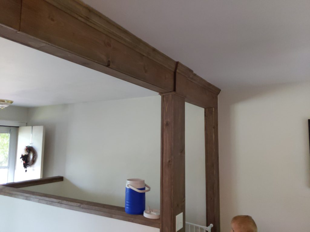 DIY Wood Beam and Columns | Tylynn M