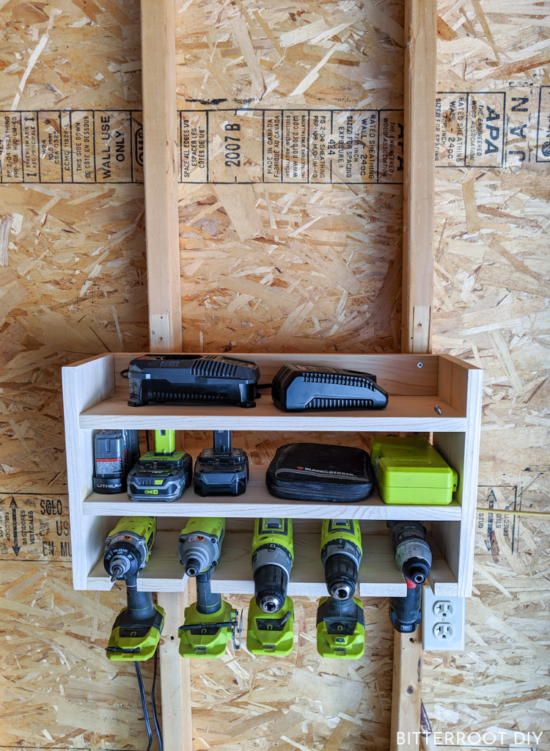 Drill Storage Shelf | Tylynn M