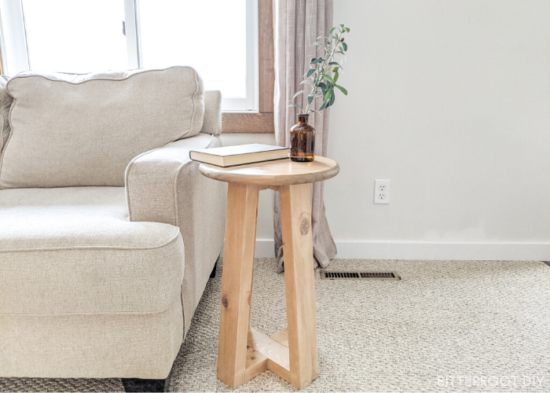 2x4 Modern Farmhouse DIY End Table | Tylynn M