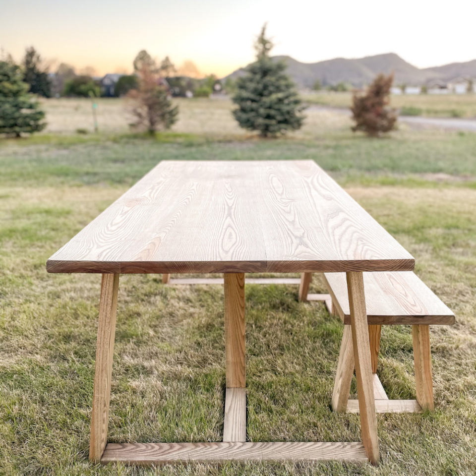 Modern Truss Dining Table | Tylynn M
