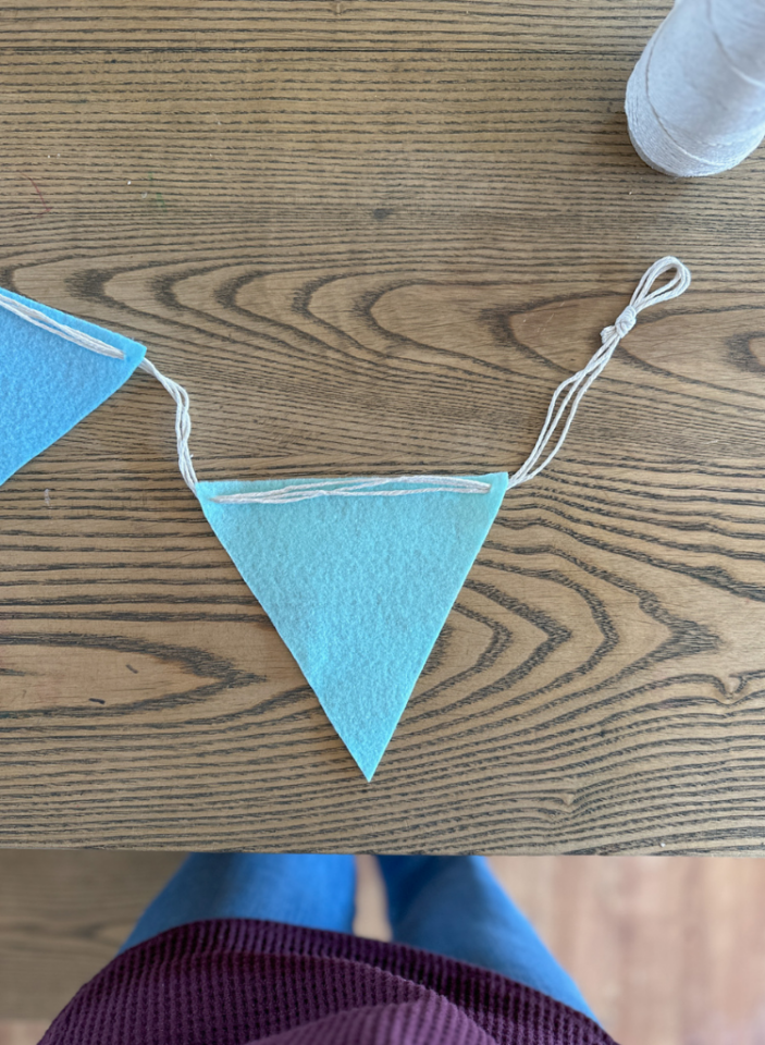 DIY Pennant Banner - No Sew! | Tylynn M
