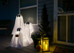 DIY Lit Ghosts Inspired by Pottery Barn | Tylynn M